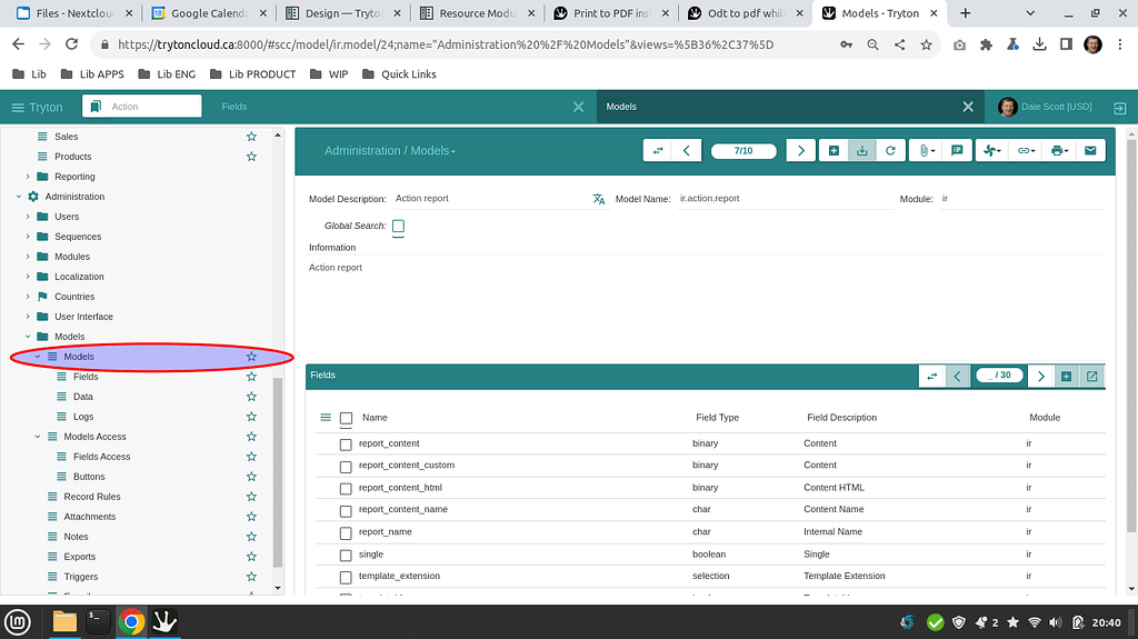 Print to PDF instead of ODT - System Administrator - Tryton Discussion