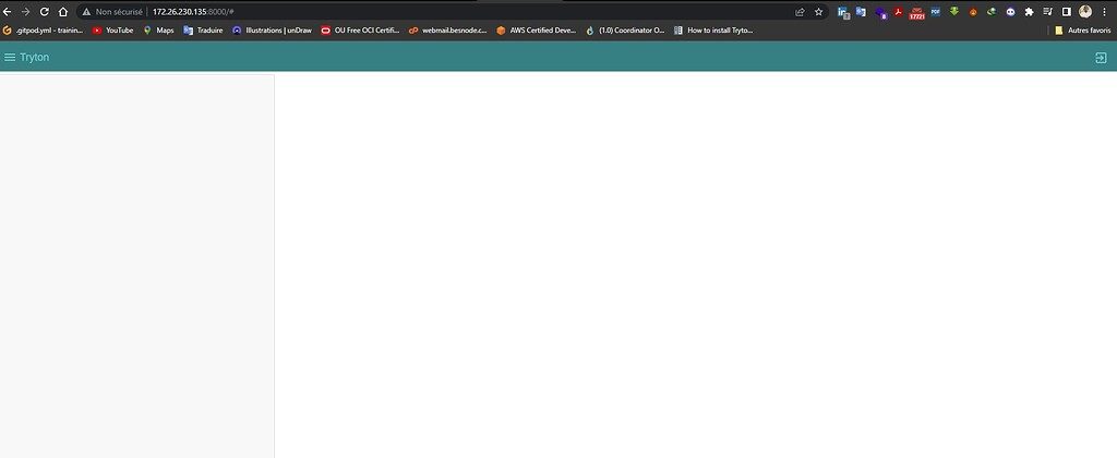 Authentication problem and version tryton client - System Administrator ...