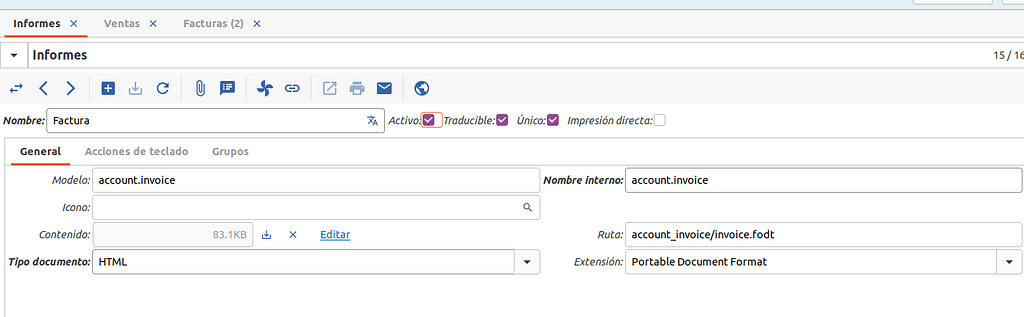 Problem with printing invoice - Developer - Tryton Discussion