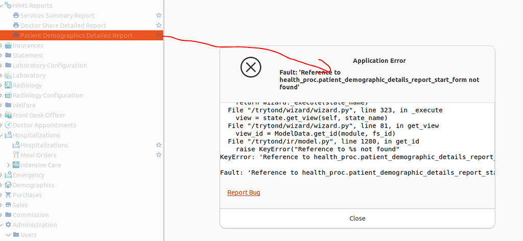 Reference Error, - Developer - Tryton Discussion